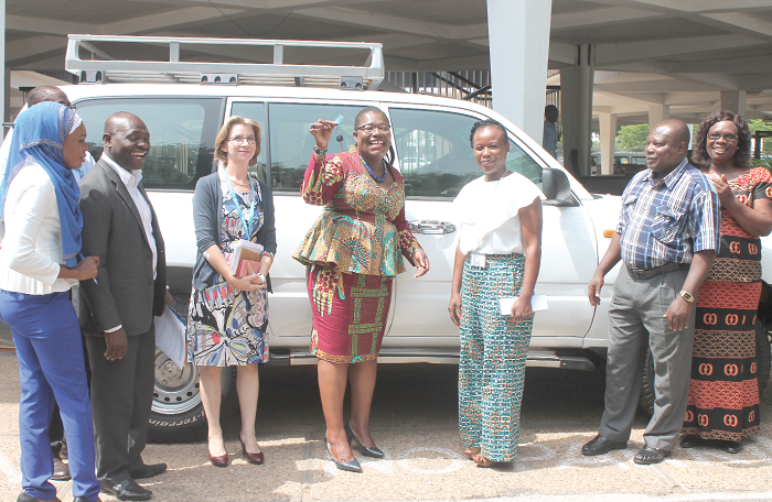 UNICEF donates vehicle to Central Adoption Authority - Graphic Online