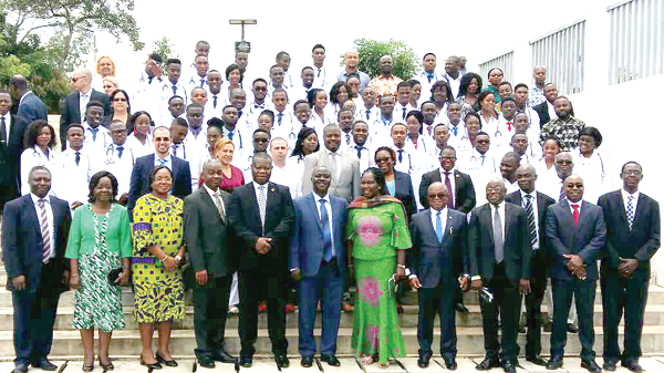 Second batch of UHAS medical students ushered into clinical training ...