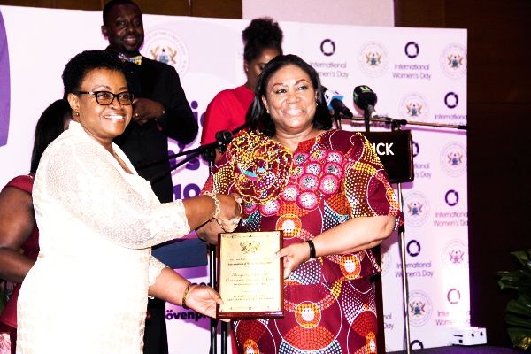 First Lady honours 1st female Brig. Gen. in Ghana, others - Graphic Online