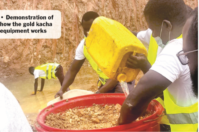NGO undertakes mercury-free mining test - Graphic Online