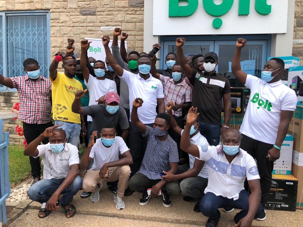 Bolt rewards outstanding drivers for August - Graphic Online
