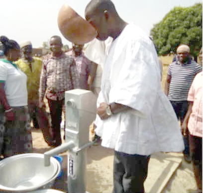 MP for Wa West inaugurates borehole for Dornye Community - Graphic Online