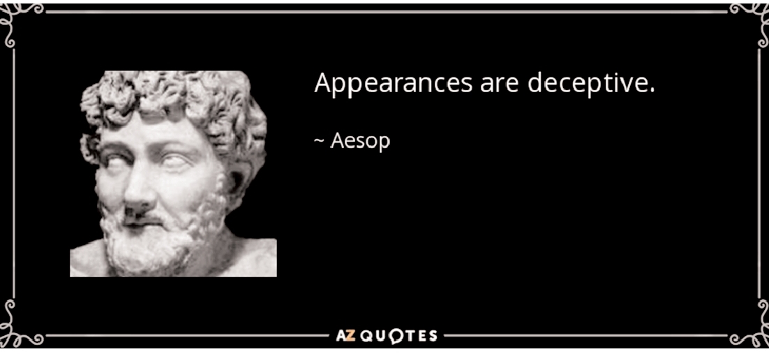 Appearances can be deceptive! - Graphic Online