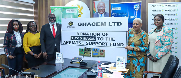 GHACEM, Sandvik donate to Appiatse Fund - Graphic Online