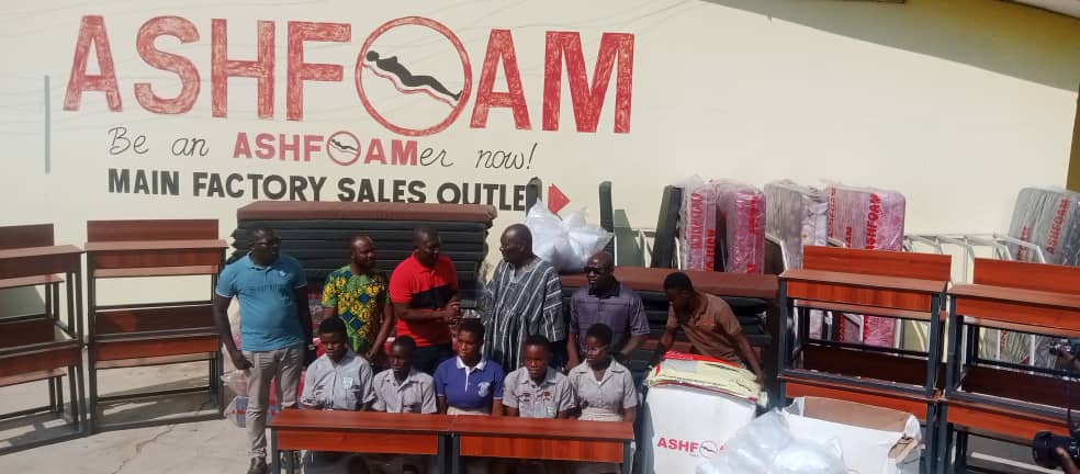 ASHFOAM Ghana supports 3 institutions - Graphic Online