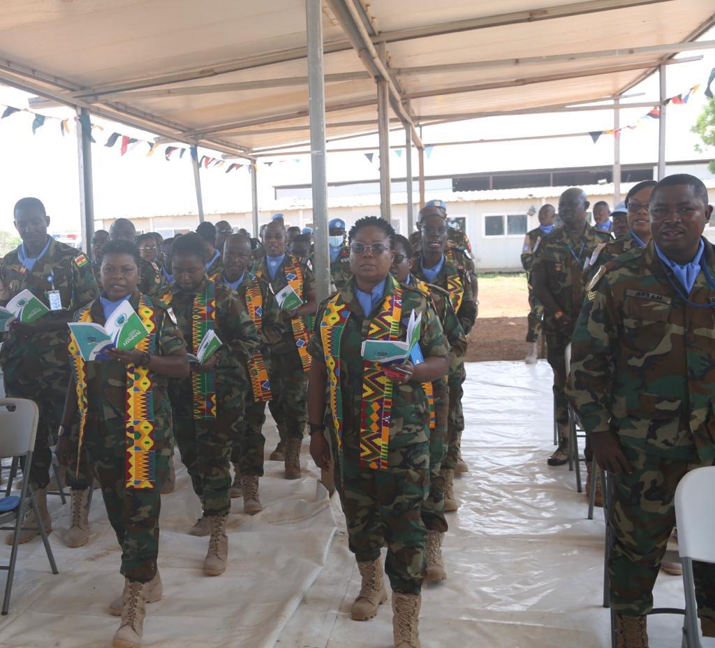 Ghana’s first Battalion in Abyei, located between South Sudan and Sudan ...