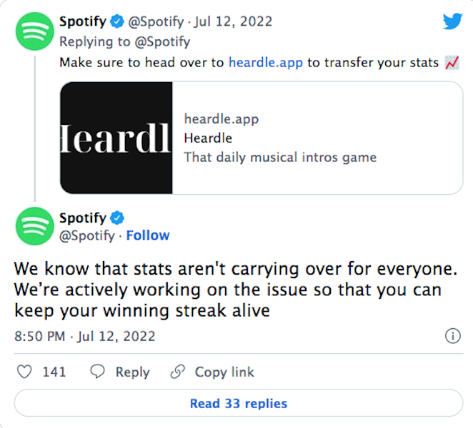 Spotify buys musical guessing game Heardle - Graphic Online