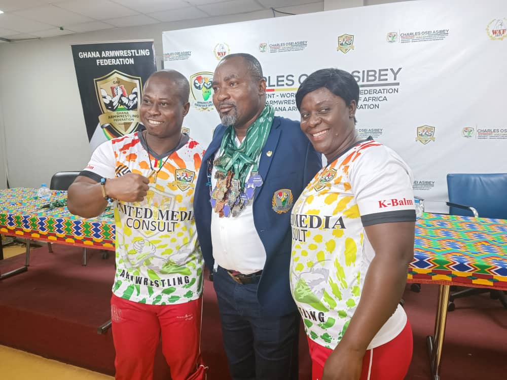 Ghana wins 45 medals at African Armwrestling Championships - Graphic Online