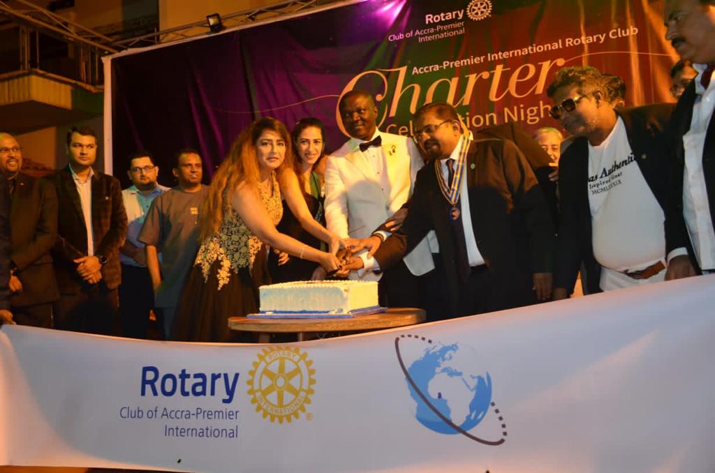 Rotary Club of Accra-Premier International joins the Rotary family with ...