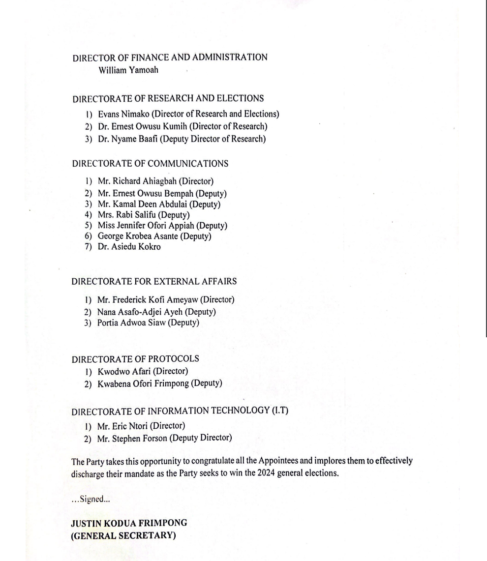 Richard Ahiagbah appointed NPP Director of Communications - Graphic Online