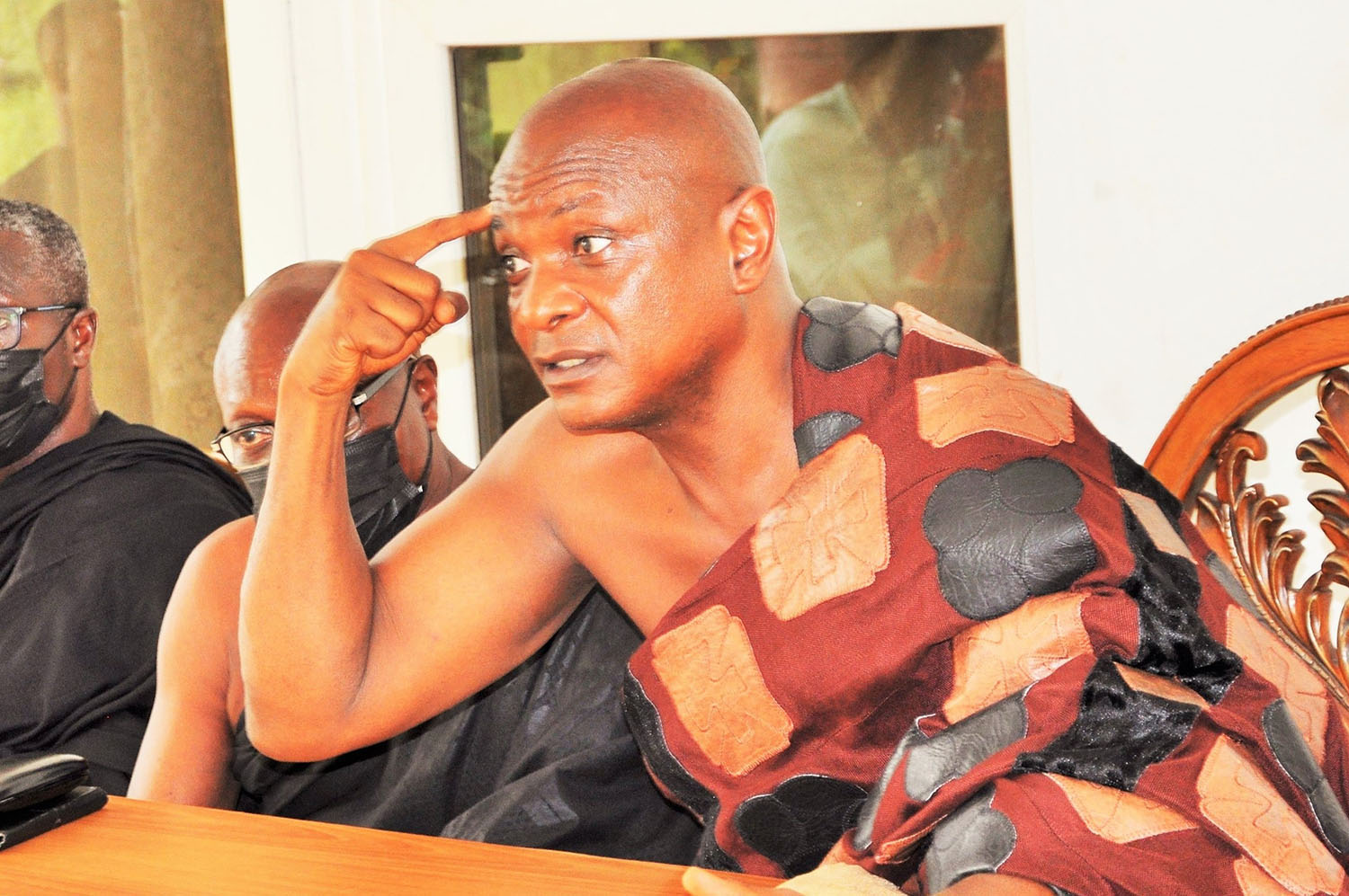 Togbe Afede rejects Ken Agyapong's gift - Graphic Online