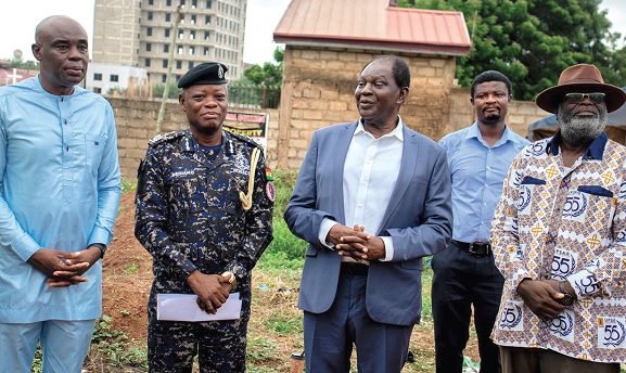 UPSA initiates construction of police station - Graphic Online