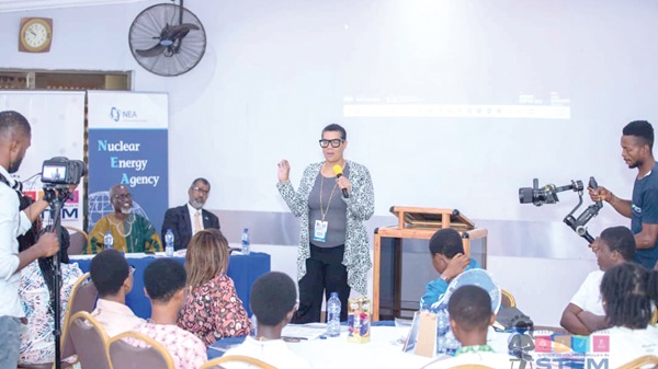 Nuclear Energy Agency mentors SHS girls in STEM - Graphic Online