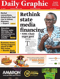 Ghana News Today : Top Ghana News Headlines - Daily Graphic - Graphic ...