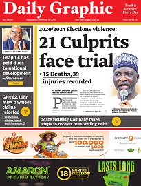 Ghana News Today : Top Ghana News Headlines - Daily Graphic - Graphic ...