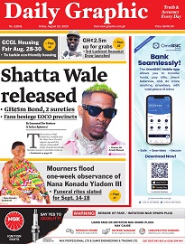 Ghana News Today : Top Ghana News Headlines - Daily Graphic - Graphic ...