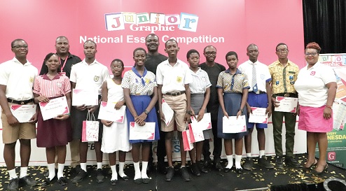 Winners of Junior Graphic essay competition receive prizes - 2024 ...