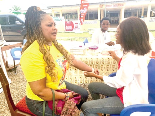 55 Donate blood to Akyem Oda Hospital - Graphic Online