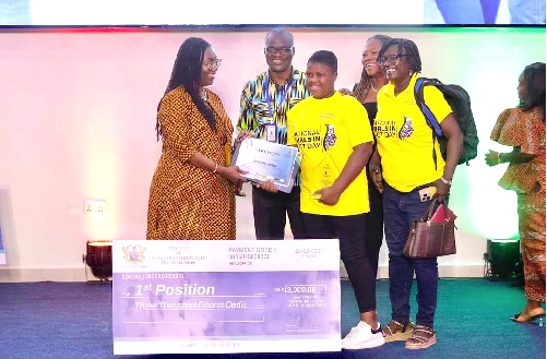 Top 3 finalists of 2024 National Girls in ICT honoured - Graphic Online