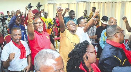 Organised Labour calls off strike - Graphic Online
