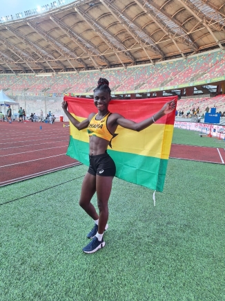 Ghana's Rose Amoanimaa Yeboah retains high jump African title - Graphic ...