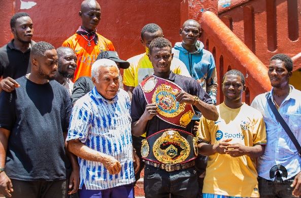 Boxing: Abubakari receives new title from WBO Africa - Graphic Online