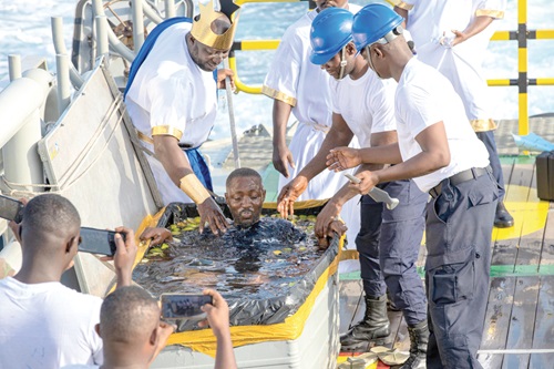 2 Ghana Navy ships successfully sail across Equator - Graphic Online