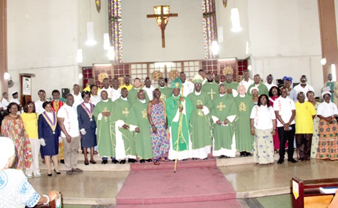 Cardinal Turkson graces Holy Spirit Cathedral’s Homecoming climax ...