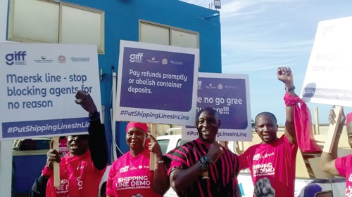 Freight forwarders protest arbitrary charges - Accuse shipping lines of ...