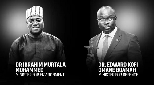 Mahama appoints interim Ministers to replace Omane Boamah and Murtala ...