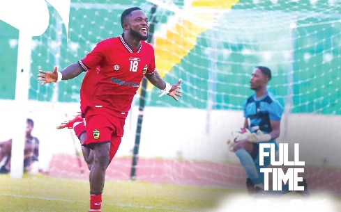 Amoah's hat-trick keeps Kotoko's title hopes alive - Graphic Online