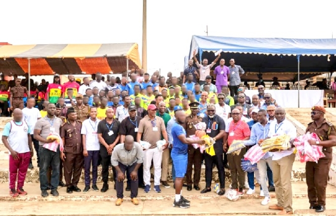 Nyantakyi, legends spark hope with ‘Prison Football Project’ - Graphic ...