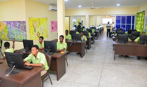 MTN Ghana supports YIKROSEC with ICT laboratory - Graphic Online