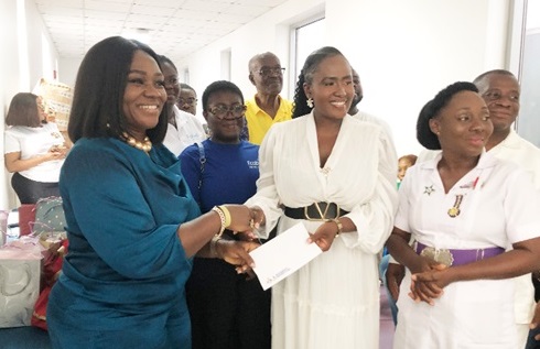 Full Gospel, Ecobank celebrate mothers with donation at Ridge Hospital ...