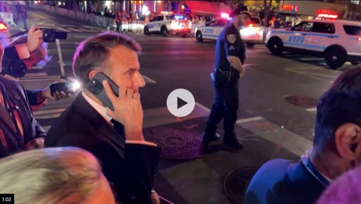 VIDEO: French President Macron calls Trump after motorcade blocks his ...