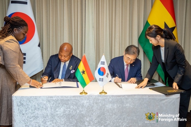 Ghana and South Korea sign visa waiver agreement for diplomatic ...