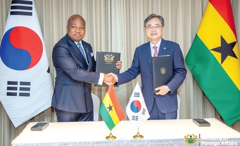 Ghana, South Korea sign visa waiver agreement - Graphic Online
