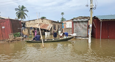 Floods hit again - Many residents displaced, houses, property submerged ...