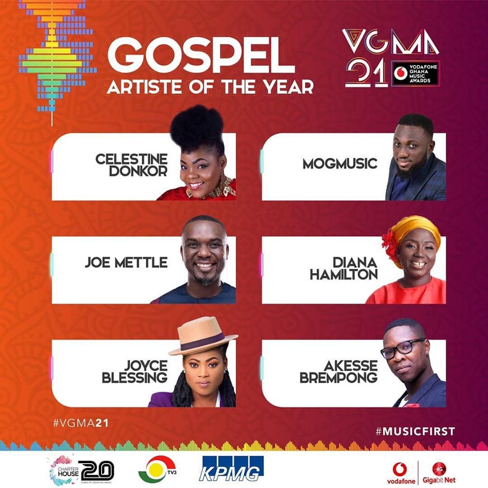 Full list of nominees for VGMA 2020 - Graphic Online