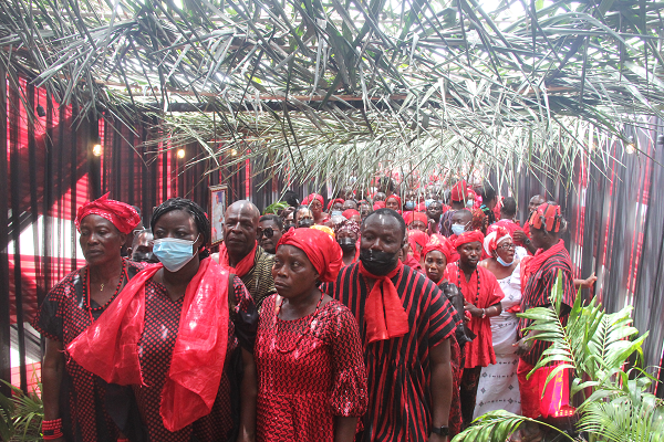 President, others pay respects to late La Mantse - Graphic Online