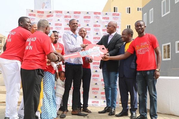 Devtraco-Graphic promo winner receives house prize - Graphic Online