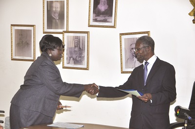 New EC Commissioner sworn into office - Graphic Online